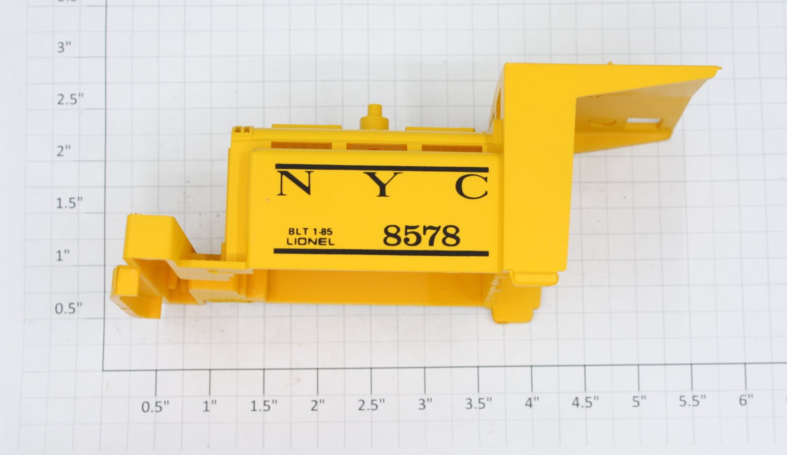 Lionel 8578-3 New York Central NYC Operating Ballast Tamper Shell Only – Trainz