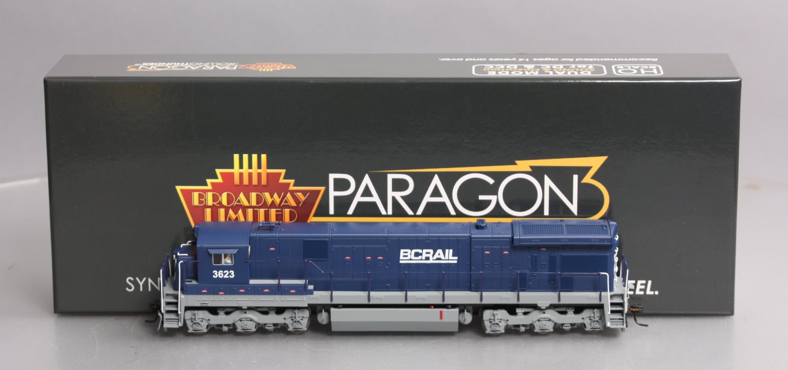 Broadway Limited 4405 HO Scale BC Rail GE C30-7 Diesel Loco w/Sound & – Trainz