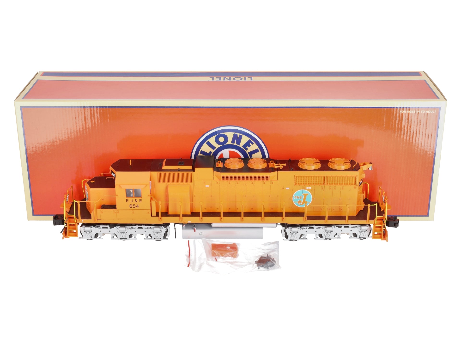 Lionel 6-82801 O LEGACY EJ&E SD38 Diesel Locomotive #654 – Trainz