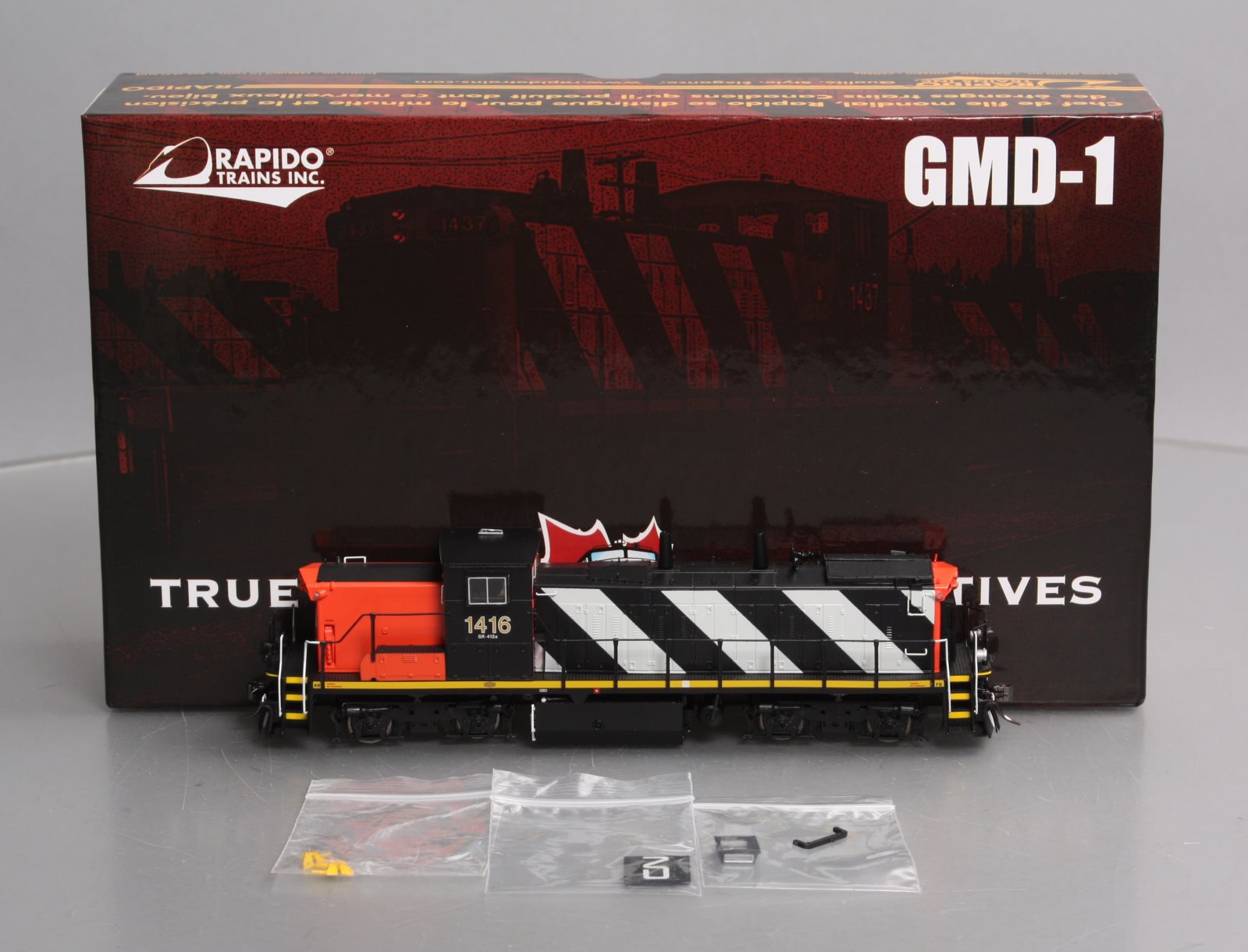 Rapido Trains 10611 HO Canadian National GMD-1B Diesel Locomotive #141 – Trainz