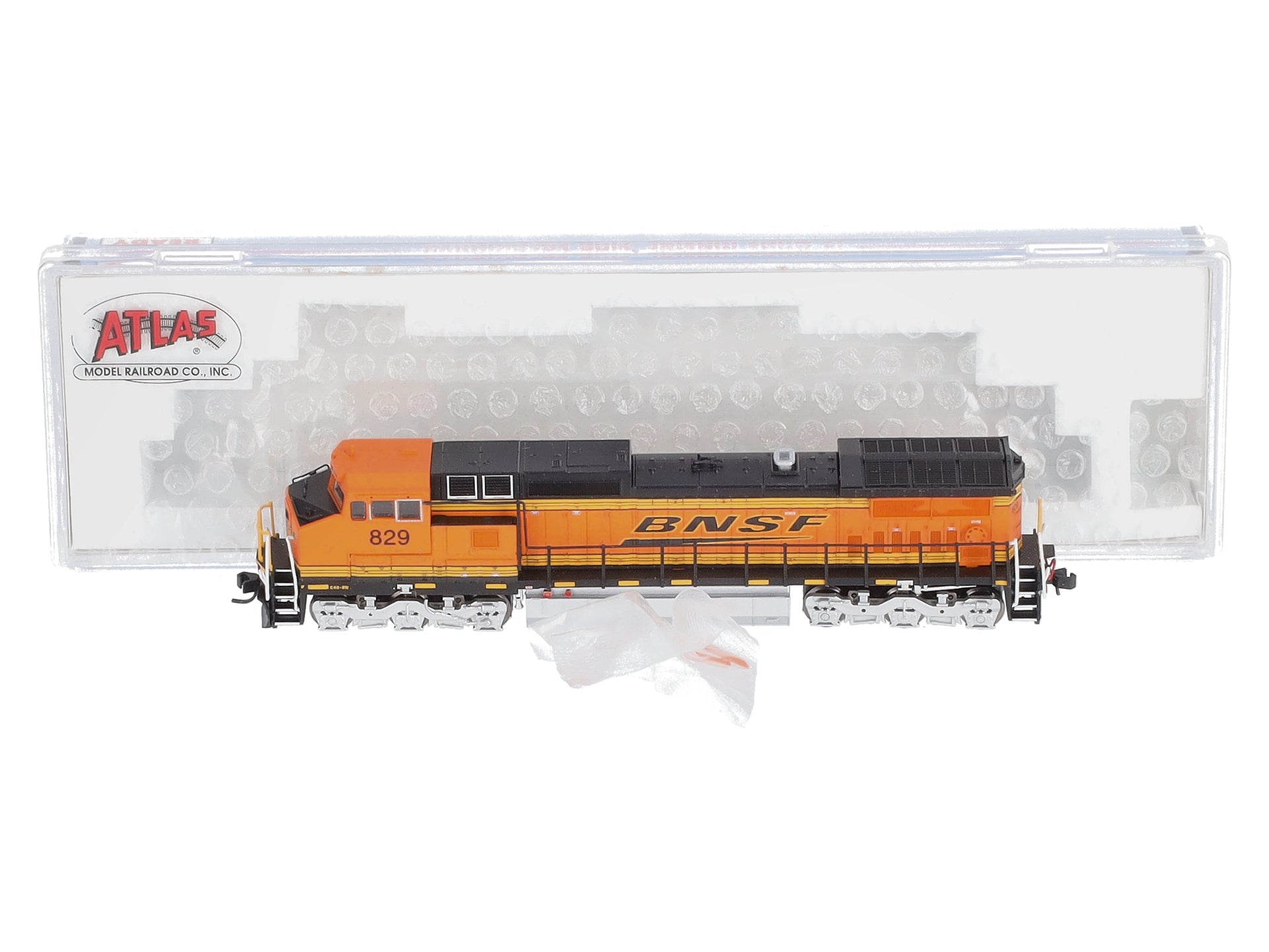 Atlas 51934 N BNSF "Heritage 3" Dash 8-40CW Diesel Locomotive #829 – Trainz