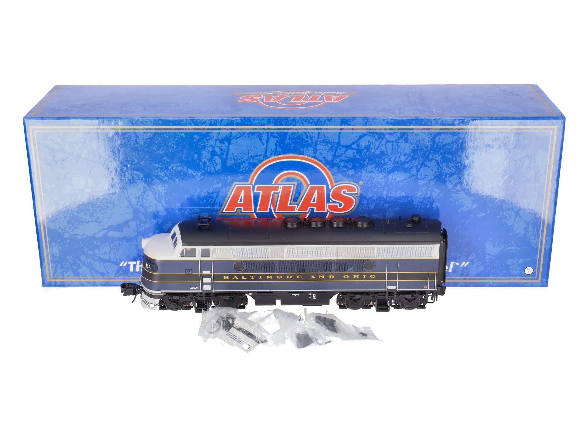 Atlas 30136007 O B&O EMD F3A Phase 1 Diesel Locomotive #84 w/ TMCC (3 – Trainz