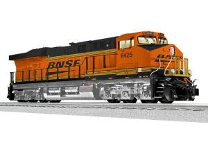 Lionel 1933282 O BNSF ES44AC Diesel Locomotive #6425 w/BTO – Trainz