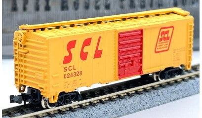 Atlas 3418 N Scale Seaboard Coast Line (SCL) PS-1 Freight Boxcar – Trainz