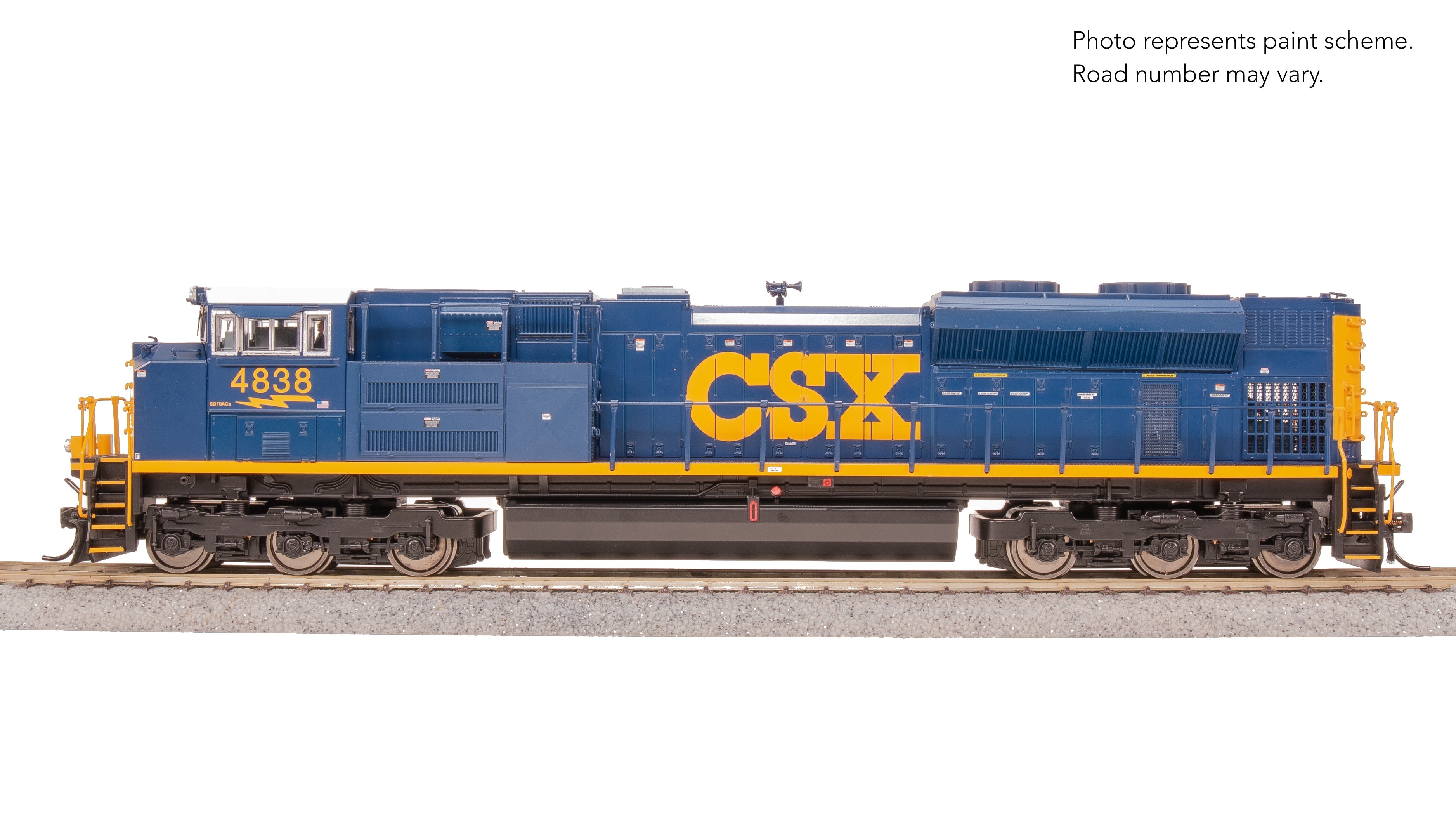 Broadway Limited 8707 HO CSX EMD SD70ACe Diesel Locomotive DCC-Ready # – Trainz
