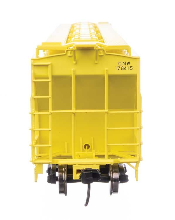 Walthers 910-49036 HO CNW 57' Trinity 4750 3-Bay Covered Hopper RTR #1 – Trainz