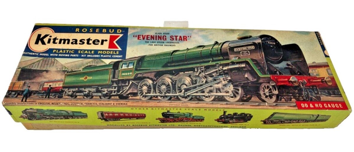 Rosebud Kitmaster 22 HO and OO Evening Star Class 92000 Locomotive Kit – Trainz