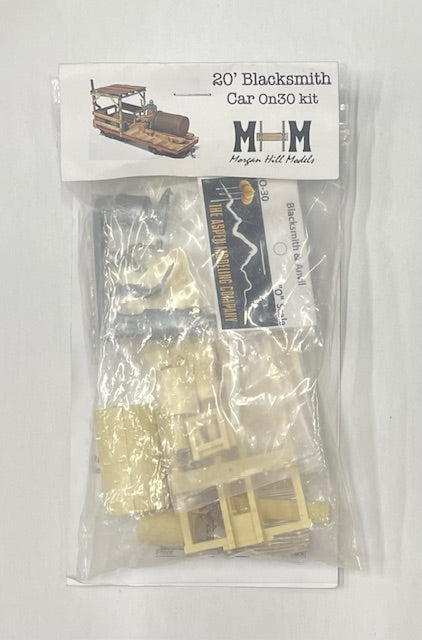 Morgan Hill Models On30 20' Blacksmith Car Kit – Trainz