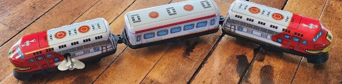 Schylling 20398 HO Wind-Up Express Train Set – Trainz