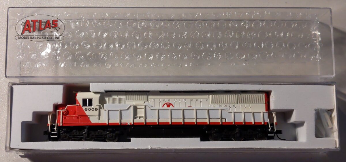 Atlas 49061 N Scale Indiana Railroad SD-60 Diesel Locomotive #6009 – Trainz
