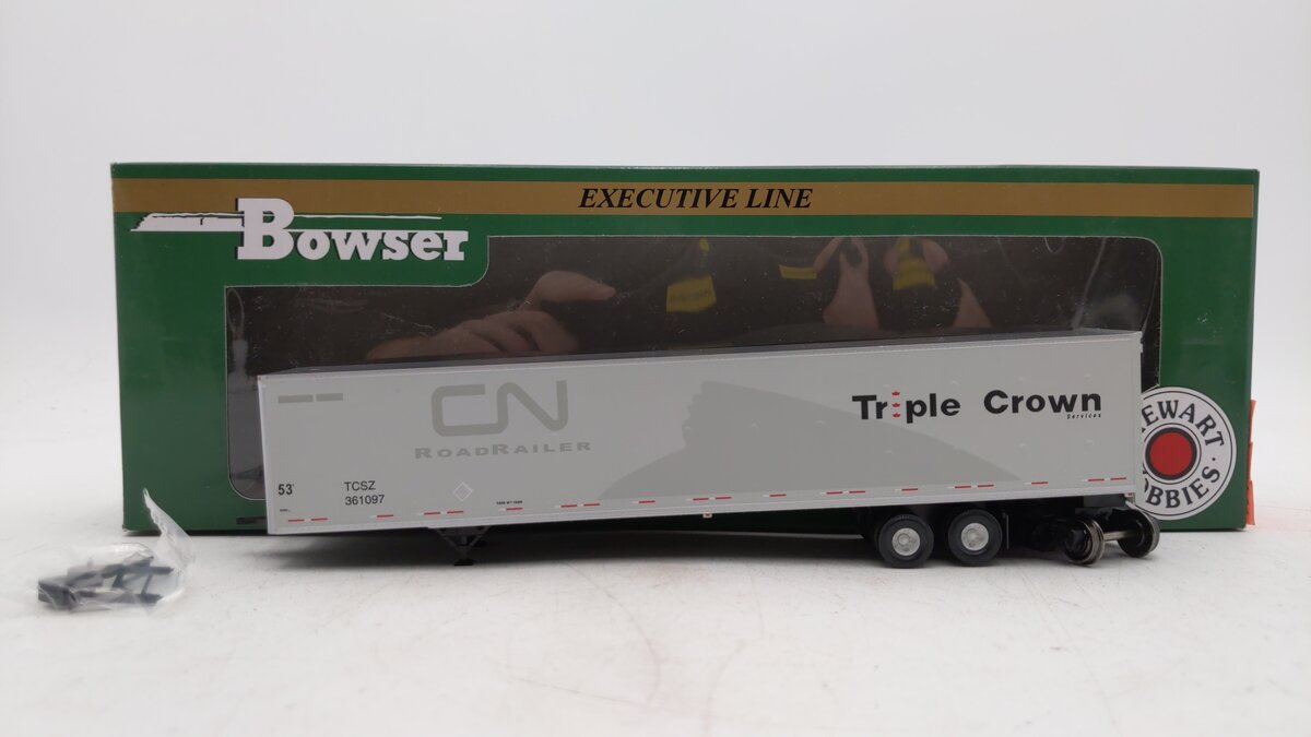 Bowser 40833 HO 53' Roadrailer, NS/ex-CN/Triple Crown #361097 – Trainz