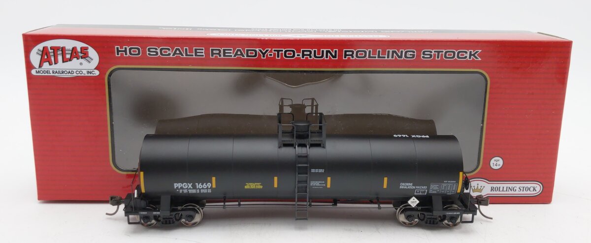 Atlas 20005633 HO PPGX ACF 17,360 Gallon Tank Car #1669 LN/Box – Trainz