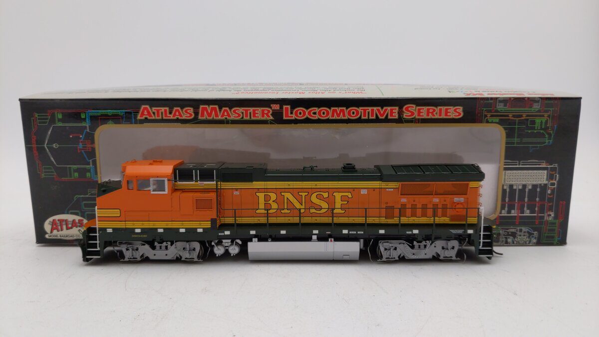 Atlas 9059 HO BNSF Dash 8-40BW Diesel Locomotive EX/Box – Trainz