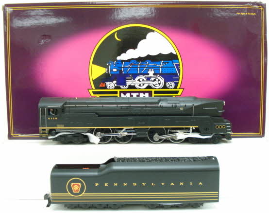 Mth 20 3043 1 O Pennsylvania 4 4 4 4 T 1 Duplex Steam Loco And Tender W