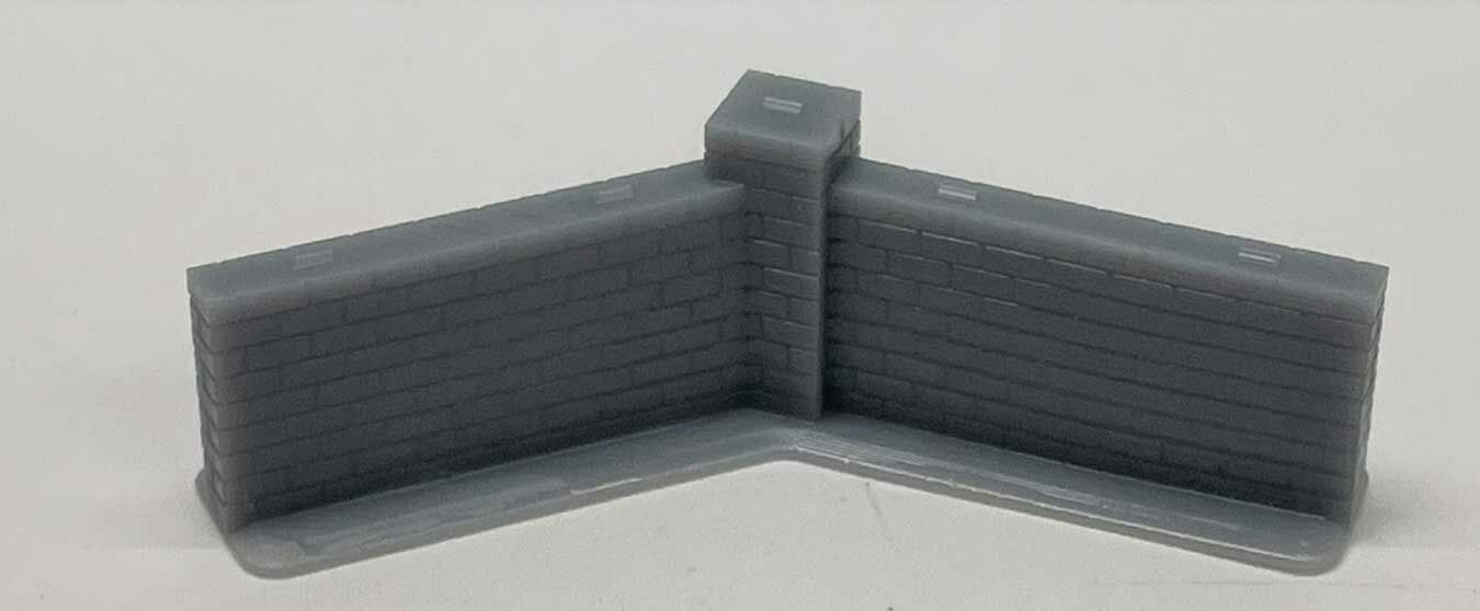Phoenix Precision Models 30503 N 135 Deg Wall Corner 3D Printed Kit (P – Trainz
