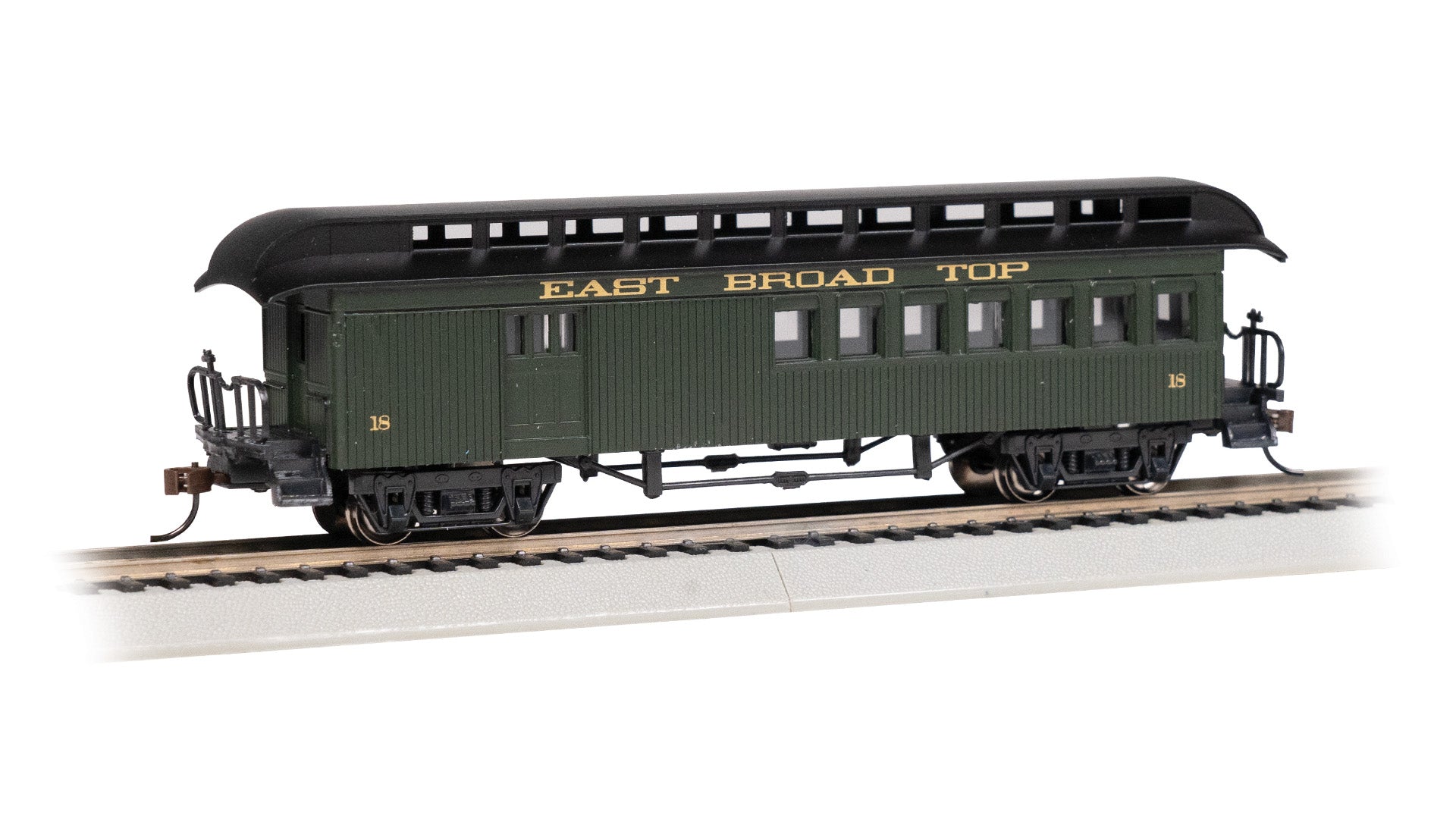 Bachmann 15208 HO East Broad Top 1860-80 Era Combine Car #18 – Trainz