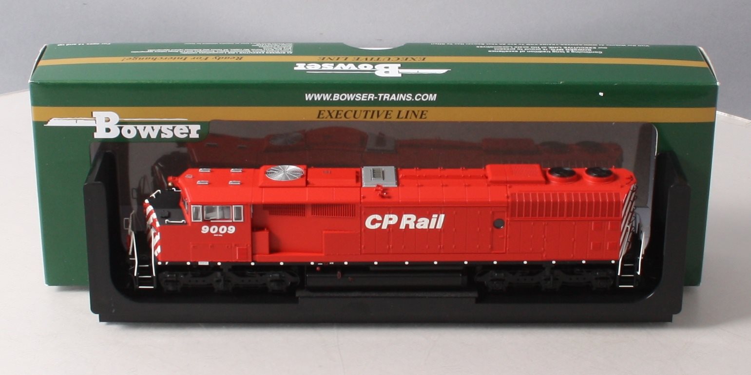 Bowser 24336 HO Scale CP Rail GMD SD40-2 #9009 – Trainz