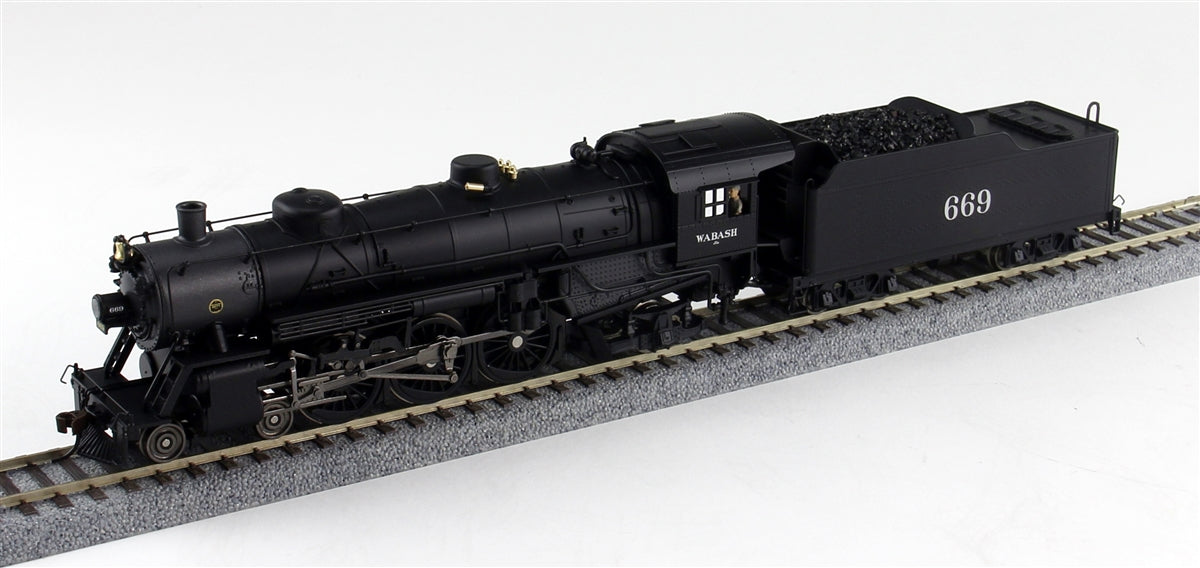 Broadway Limited 2939 HO Wabash Pacific 4-6-2 Steam Loco & Tender #660 – Trainz