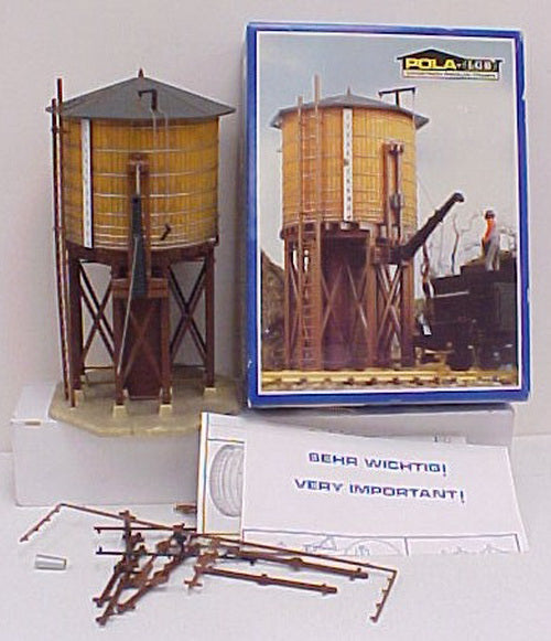 Pola 923 G Scale Water Tower Building Kit – Trainz