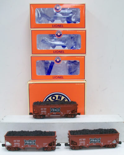 Lionel 6-21881 O Gauge Frisco Offset Hopper 3-Pack – Trainz