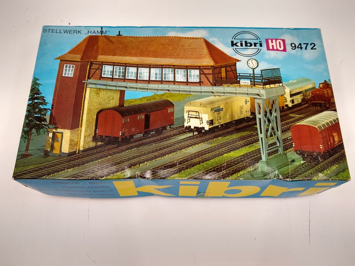 Kibri B-9472 HO Scale Stellwerk "Hamm" Building Kit – Trainz