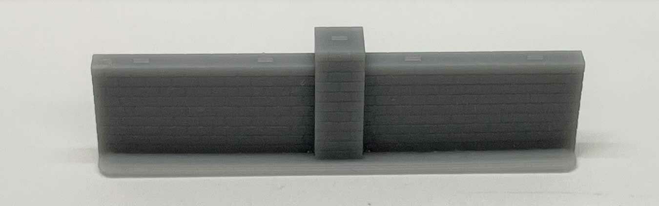 Phoenix Precision Models 30500 N Full Wall 3D Printed Resin Kit (Pack – Trainz