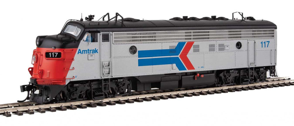 Walthers 920-42512 HO Amtrak FP7 F7B Diesel Locomotive with Sound & DC ...