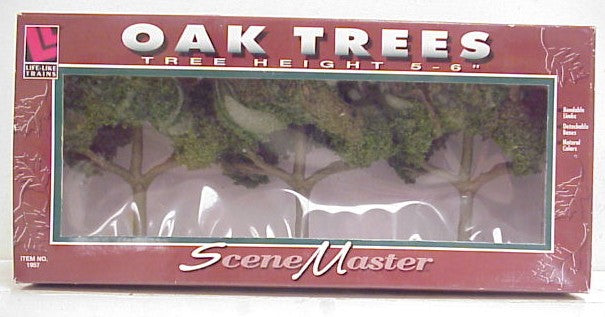 Life Like 1957 SceneMaster Oak Trees 5-6" (Pack of 3) – Trainz