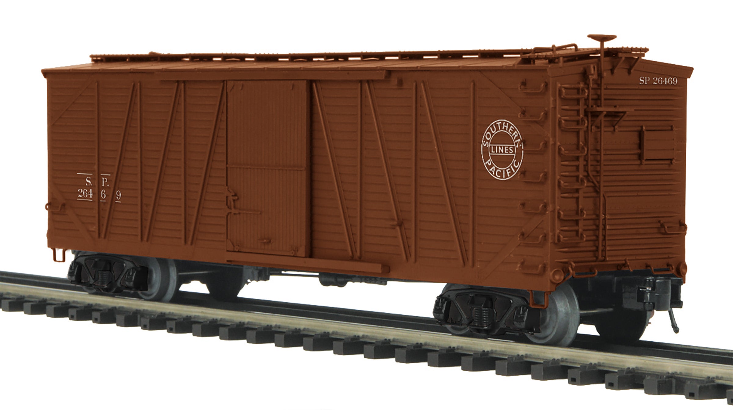MTH 20-93959 O Southern Pacific 40' Single Sheathed Boxcar #26467 NIB ...