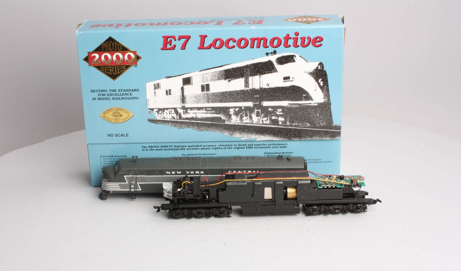 Proto 2000 21065 HO Scale New York Central E7 Diesel Locomotive #4023 ...