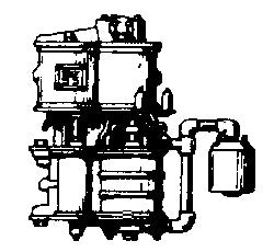 Cal Scale 190-240 HO Steam Loco Westinghouse Cross Compound Air Compre ...