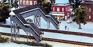 Heljan 715 HO Scale Pedestrian Overpass-Brit Kit – Trainz