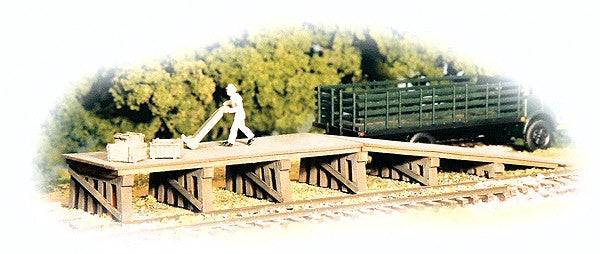 Monroe Models 9203 N Scale Railroad Loading Dock Laser Cut Kit – Trainz