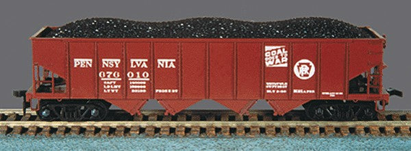 Bowser 54061 HO Scale PRR Circle Keystone H-21A 4-Bay Hopper Car Kit ...