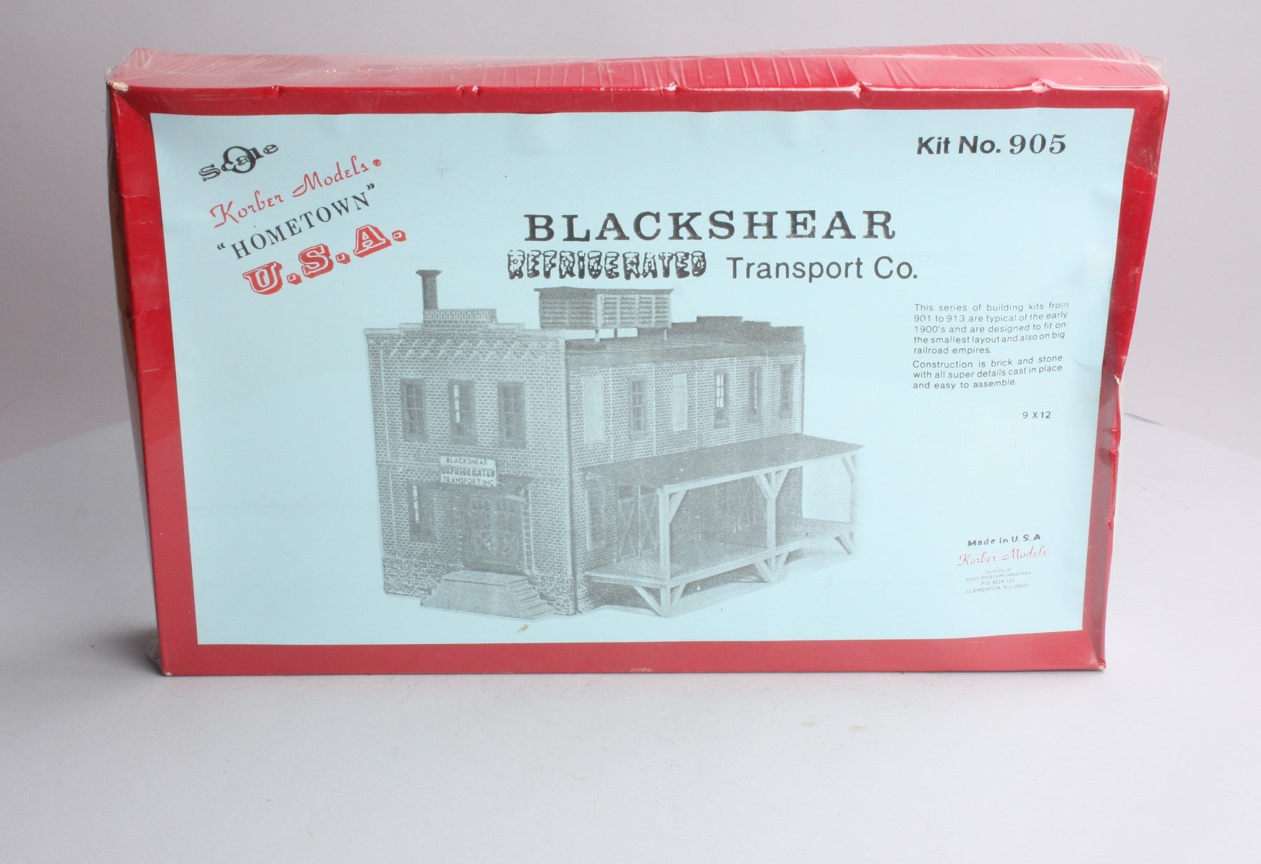 Korber 905 Blackshear Refrigerated Transport Co. Building Kit – Trainz