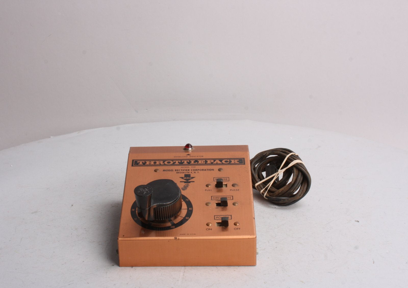 MRC 500 HO DC Throttle Pack – Trainz