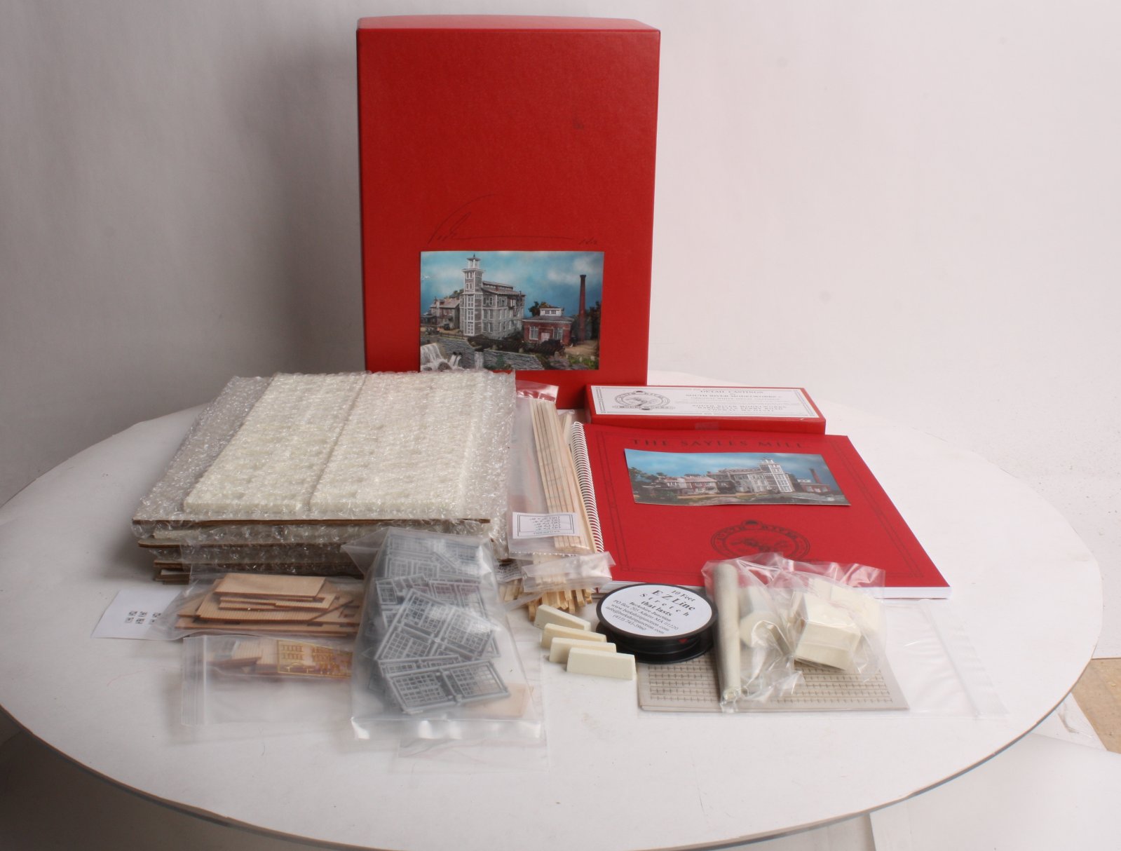 South River Model Works 260 HO Scale Wooden The Sayles Mill Building K ...