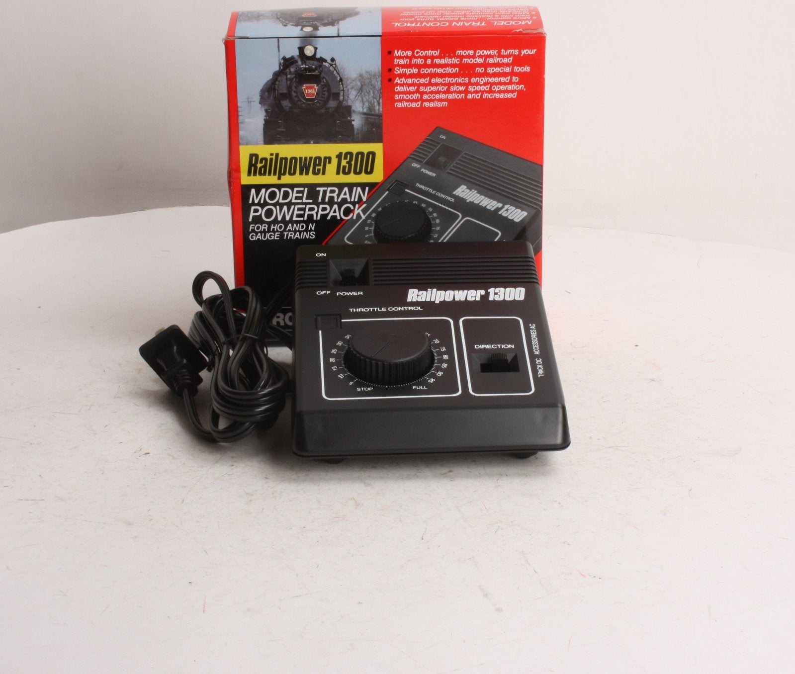 MRC 1300 Railpower Model Train Powerpack – Trainz