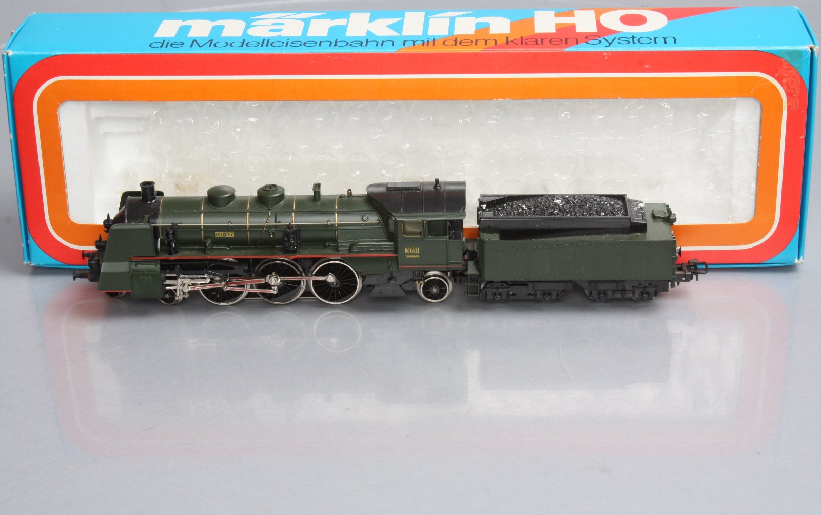 Marklin 3083 ETAT Class 231 Steam Locomotive & Tender – Trainz