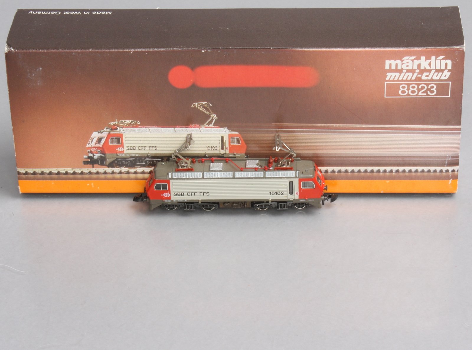 Marklin 8823 Z Scale Mini-Club SBB Electric Locomotive – Trainz