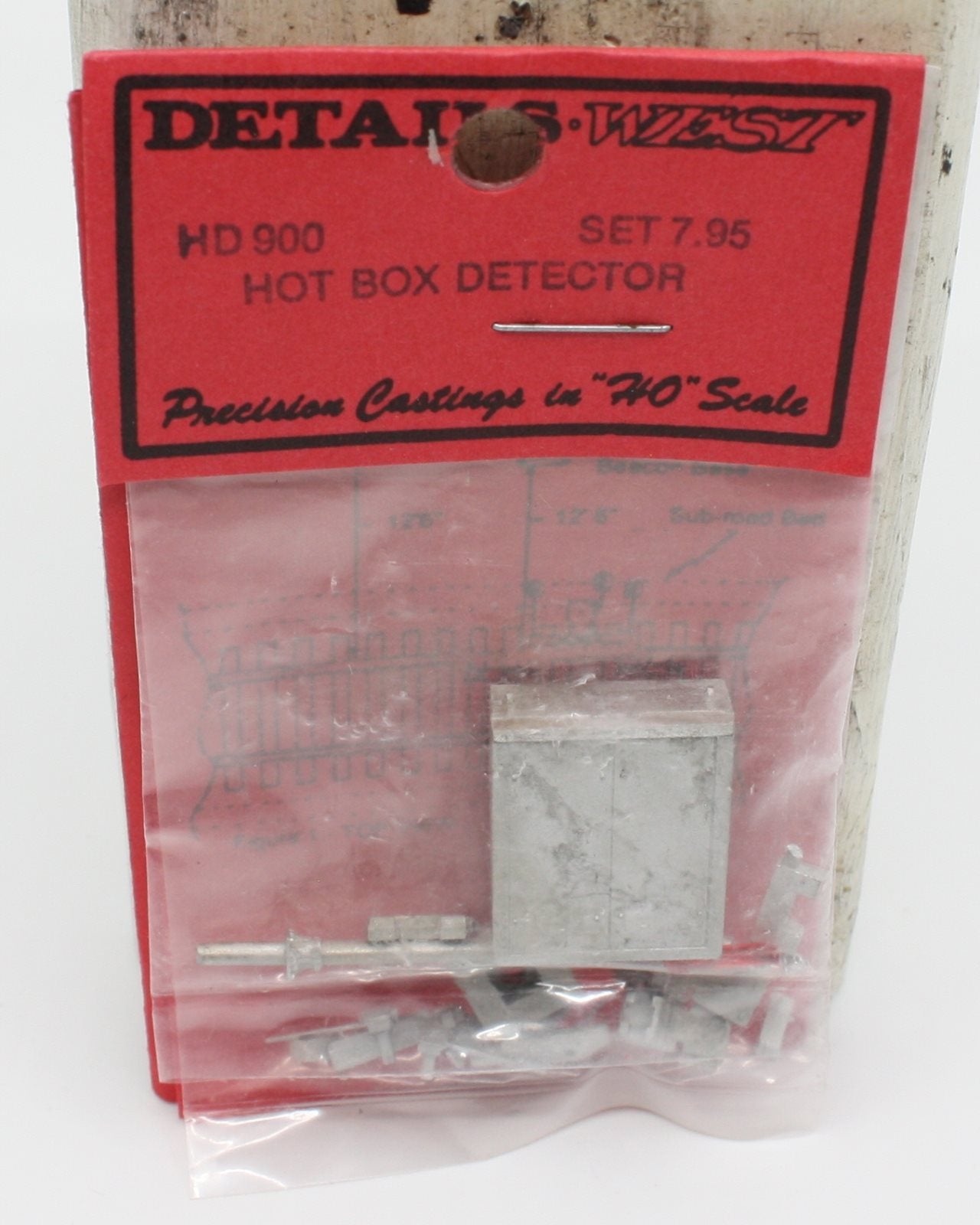 Details West 900 HO Scale Hot Box Detector – Trainz