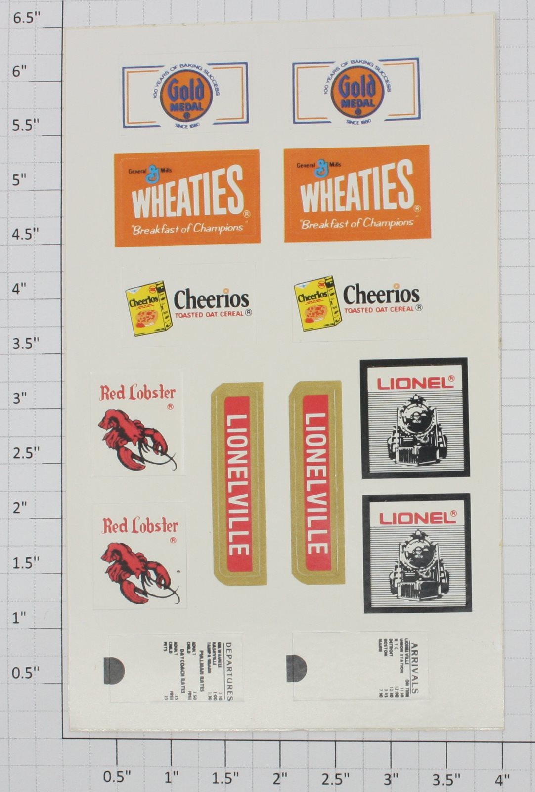 Lionel 2129-10 Illuminated Freight Station Decal Sheet – Trainz