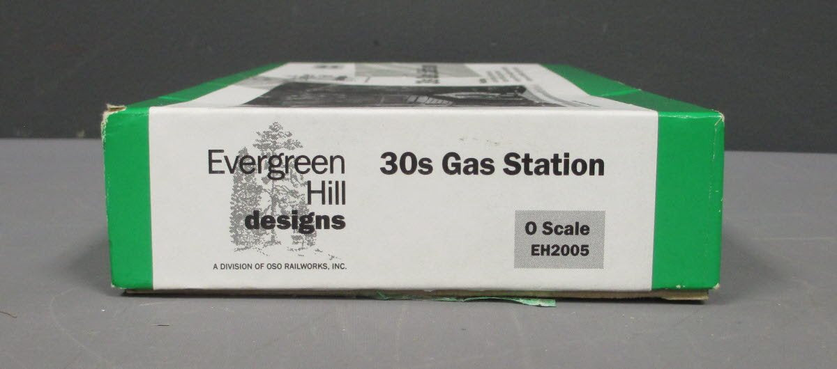 Evergreen Hill EH2005 O Scale 30s Gas Station Building Kit – Trainz