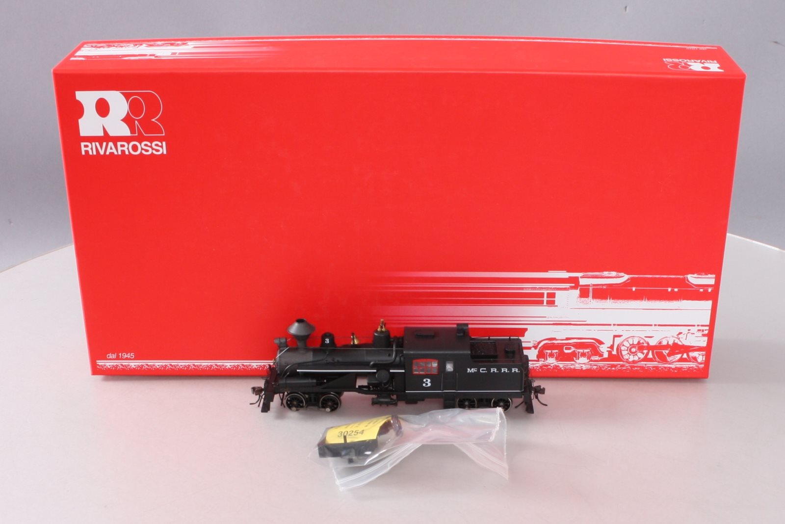 Rivarossi R5461 HO Scale Mc Cloud River R.3 2-Truck Heisler – Trainz