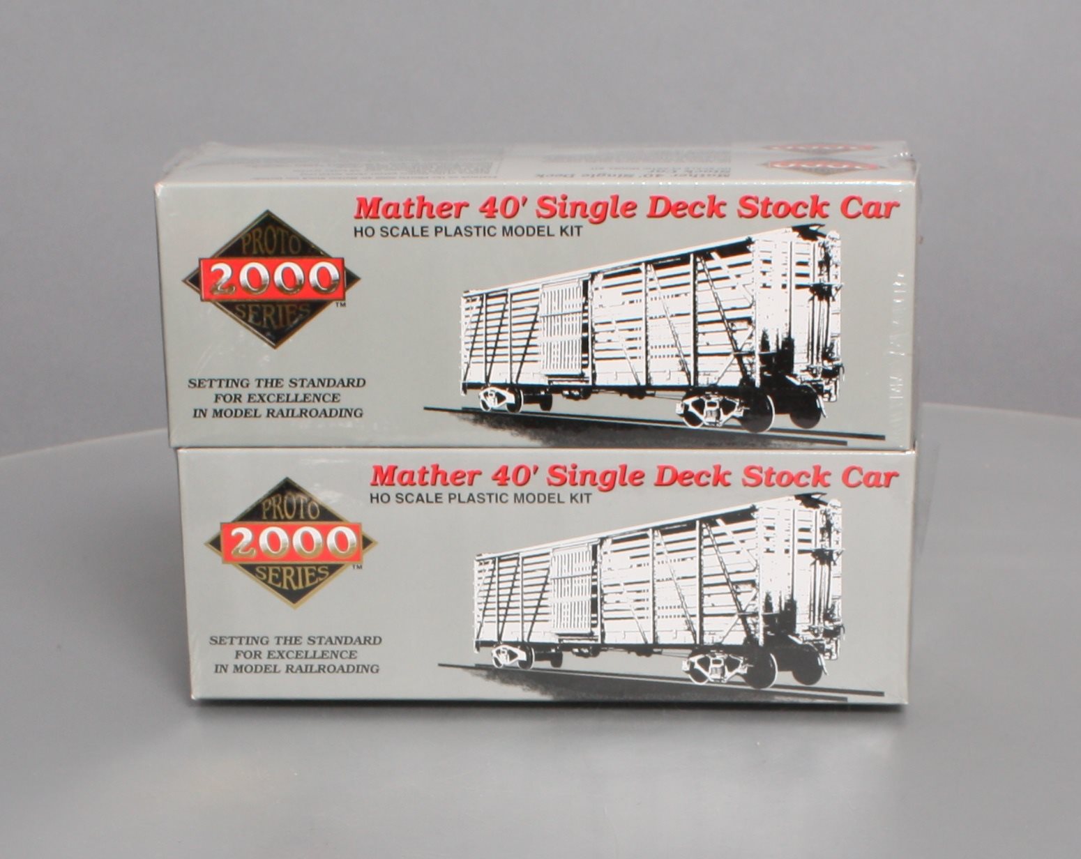 Proto 2000 21208 HO Scale Great Northern Stock Cars (Pack of 4) – Trainz
