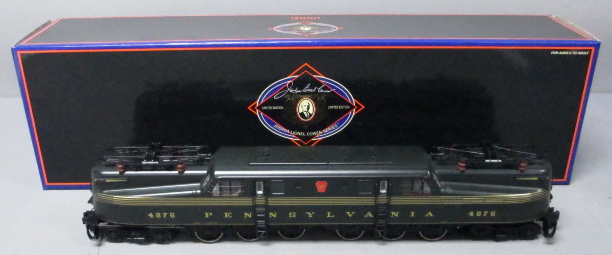 Lionel 6-18355 O PRR GG-1 5 Stripe Electric Locomotive #4876 w TMCC ...