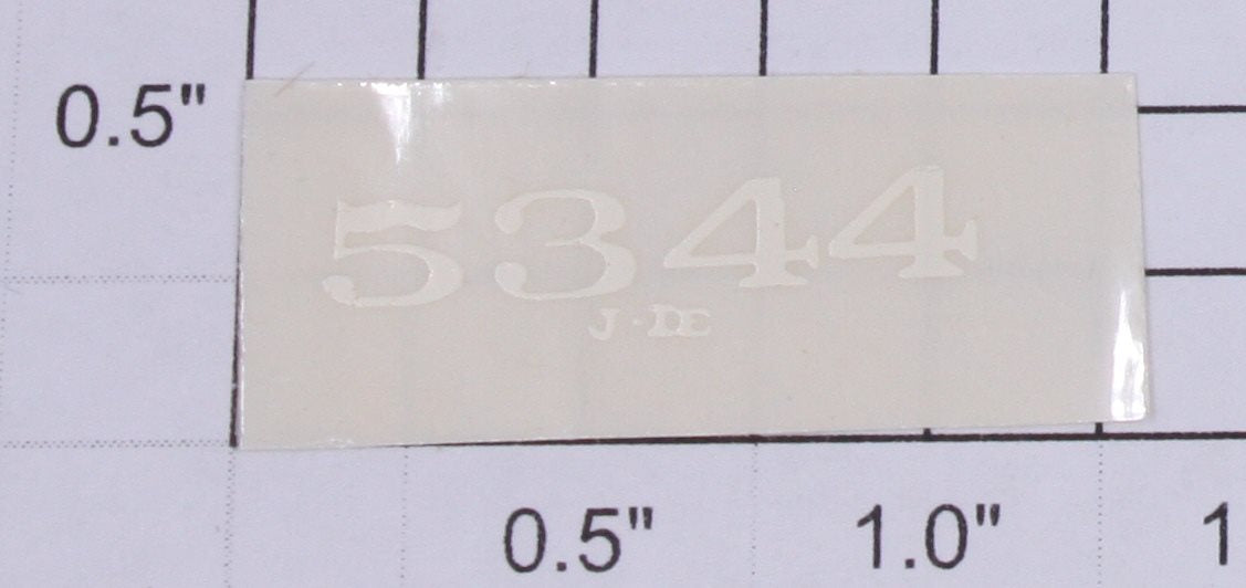 Lionel 5344-10 Cream Lettering "5344" Sticker Decal – Trainz