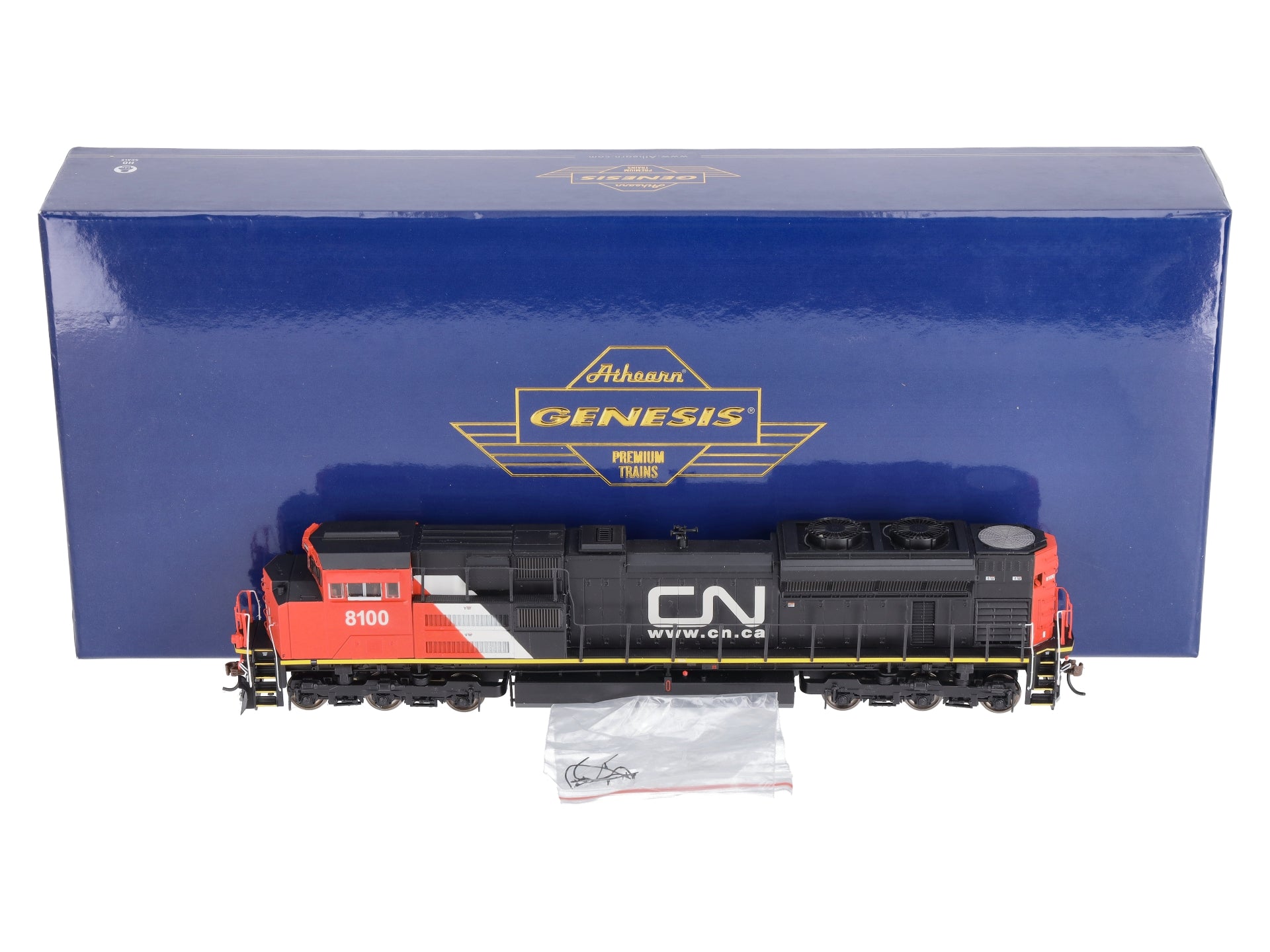 Athearn G68891 HO Scale CN SD70ACe Diesel Locomotive #8100 with DCC ...