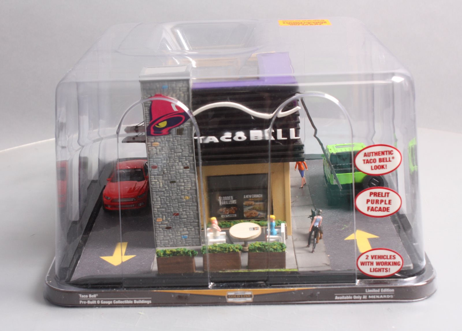 Menards 279-4451 O Scale Taco Bell Restaurant w/Lighting – Trainz