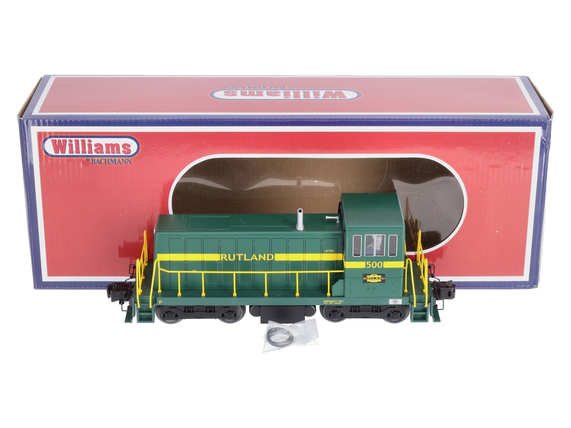 Williams 23504 O Rutland GE 70-Ton Switcher Diesel Locomotive #500 – Trainz